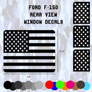 Ford F-150 Rear Window Decal - Etsy