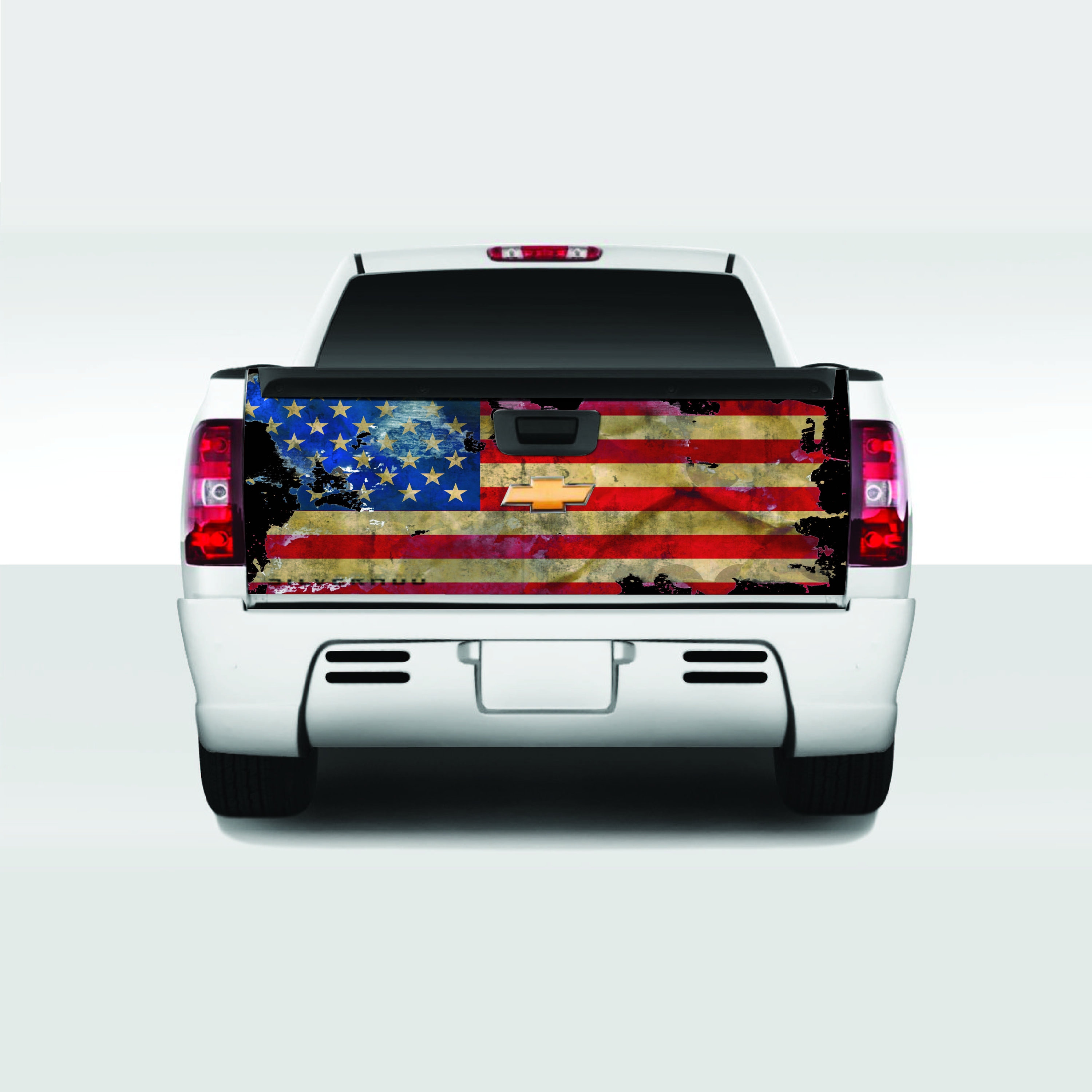 UNIVERSAL Tailgate Wrap Flag Wrap American Flag Vinyl - Etsy