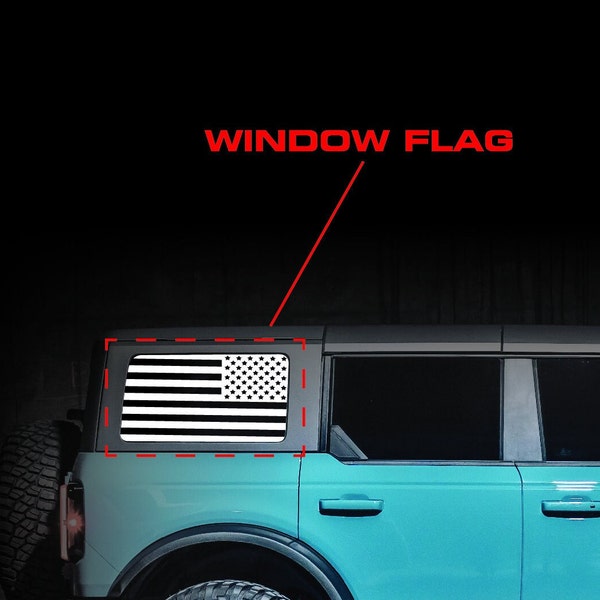 Ford Bronco Rear Window Decals - Etsy