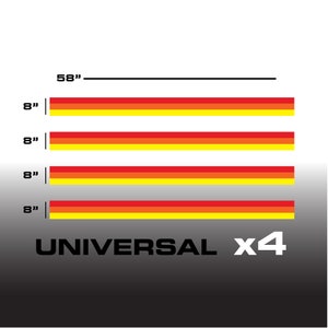 Rocker Panel Racing Stripes || Toyota Racing || Baja Stripes ...