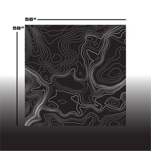 UNIVERSAL Wrap Sheet || TOPO Wrap || Topographical Vinyl Wrap || Hood ...