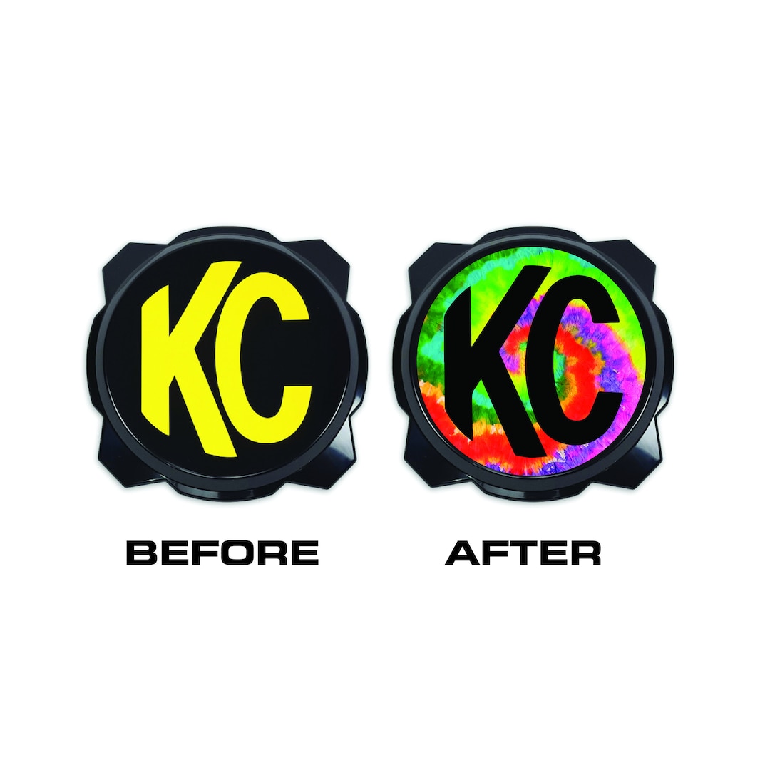 KC Hilites PRO6 Tye Dye Gravity Light Cover || Offroad || KC PRO6 ...