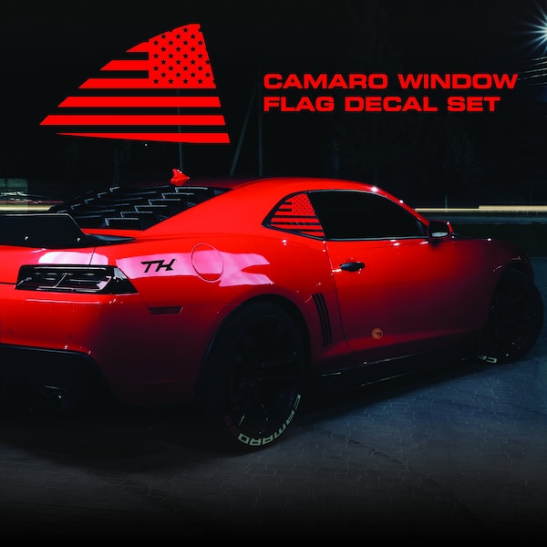 Camaro Quarter Window Decals - Etsy