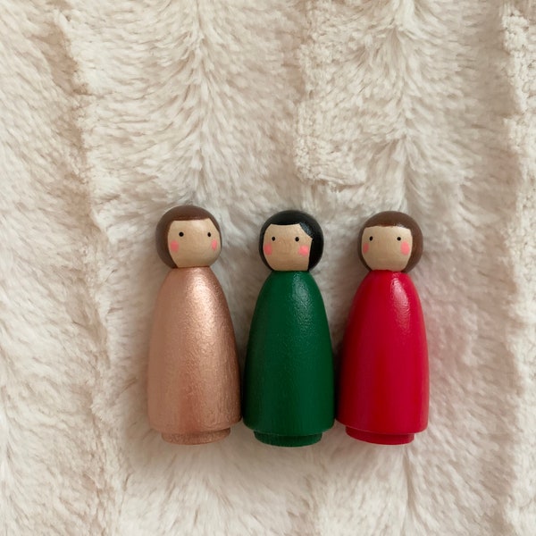 Peg People - Etsy