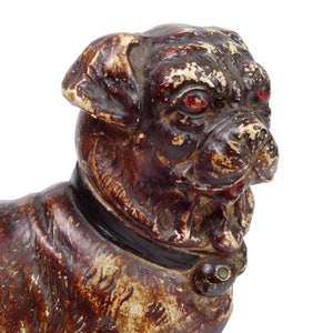 Antique Pug Dog Figure - Etsy