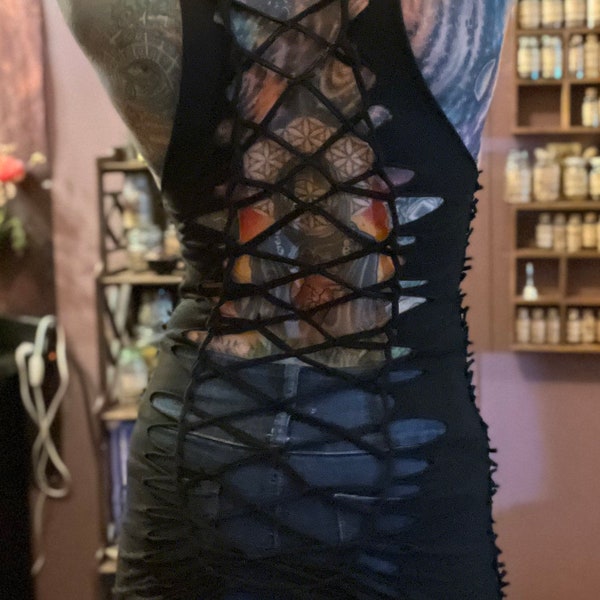 Shredded Dress - Etsy