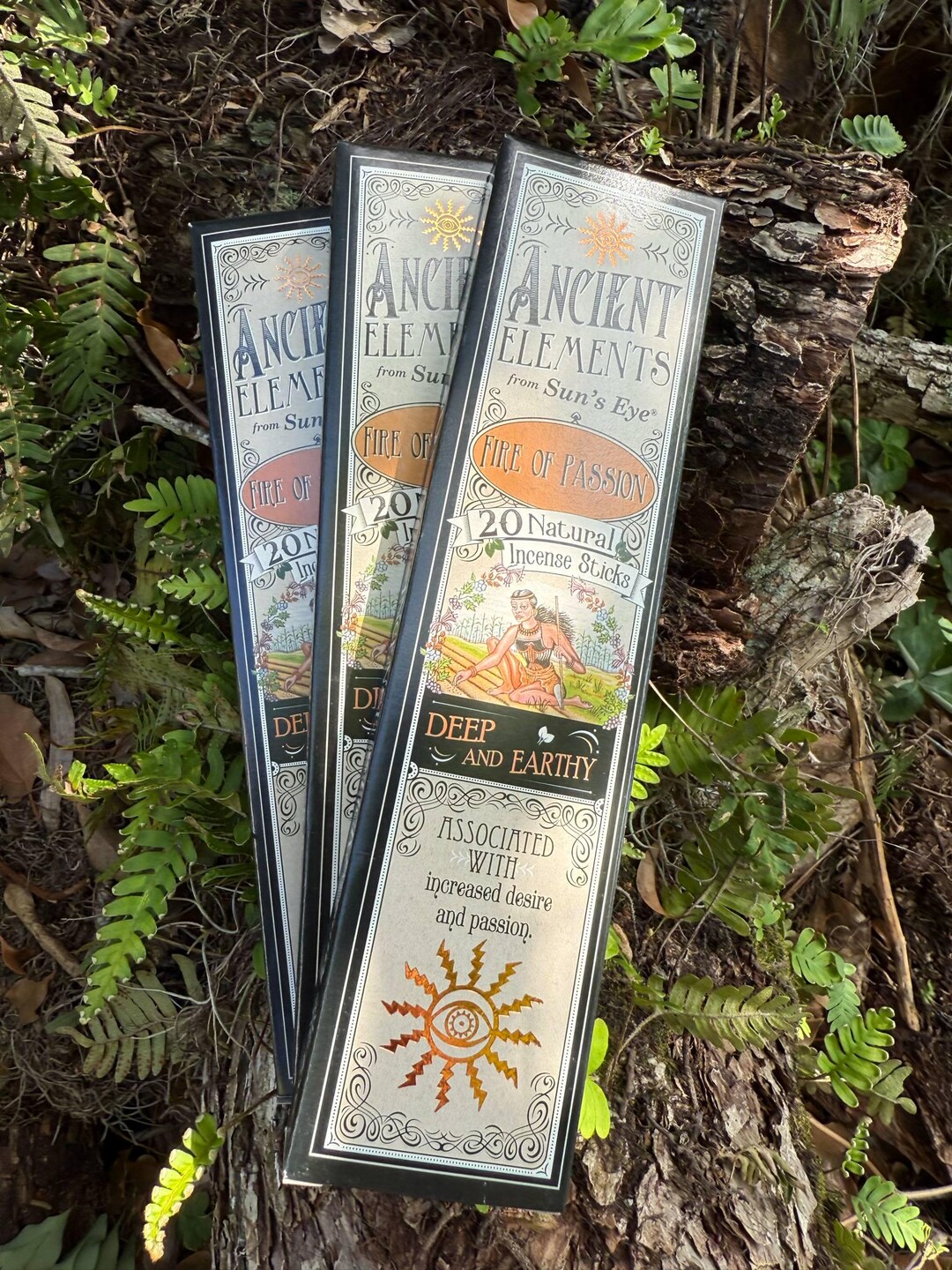 Fire of Passion Incense // Ancient Elements - Etsy