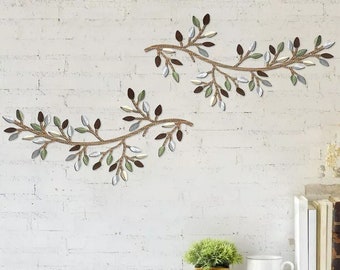 Olive Branch Metal Wall Art - Etsy