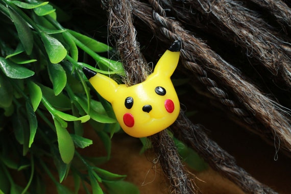 Cute Pokemon Pikachu Dreadlock Bead Polymer Clay Dreadlocks - Etsy