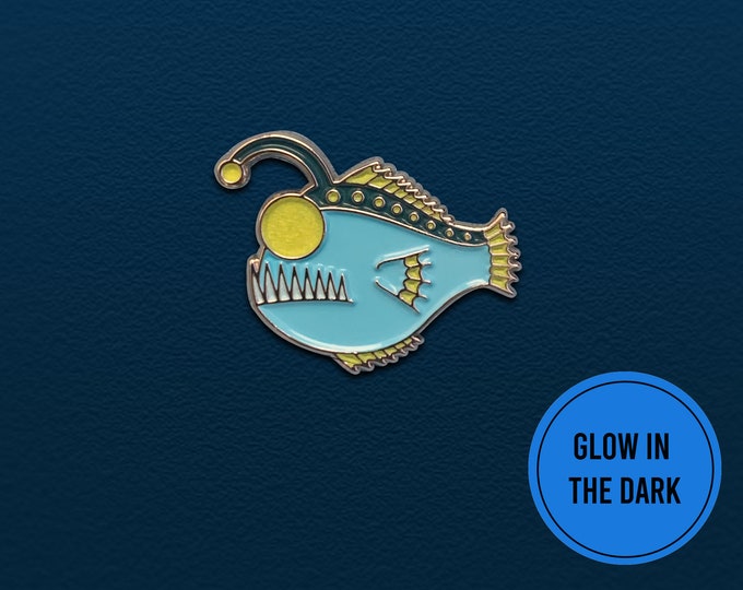 Bioluminescence Glow in the Dark Anglerfish Angler Fish - Etsy