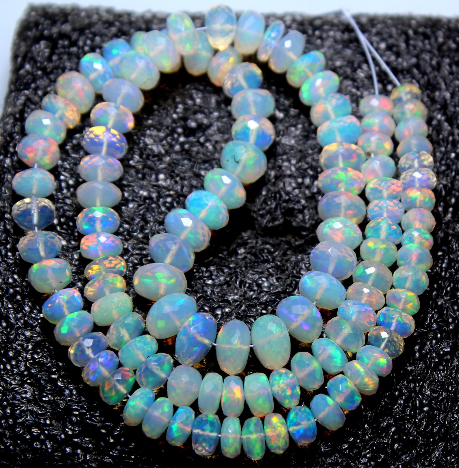 91.70 Carat Top Natural Opal Beads Crystal Opal Beads - Etsy