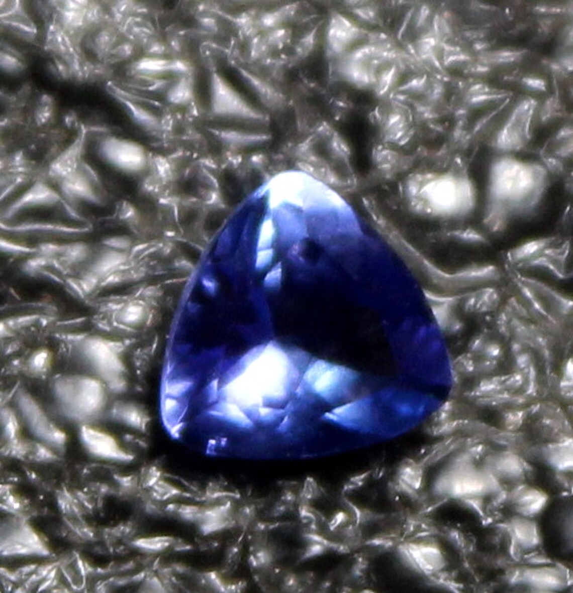0.4 Cts, Top Natural Tanzanite, Violet Blue Color, Faceted, Loose ...