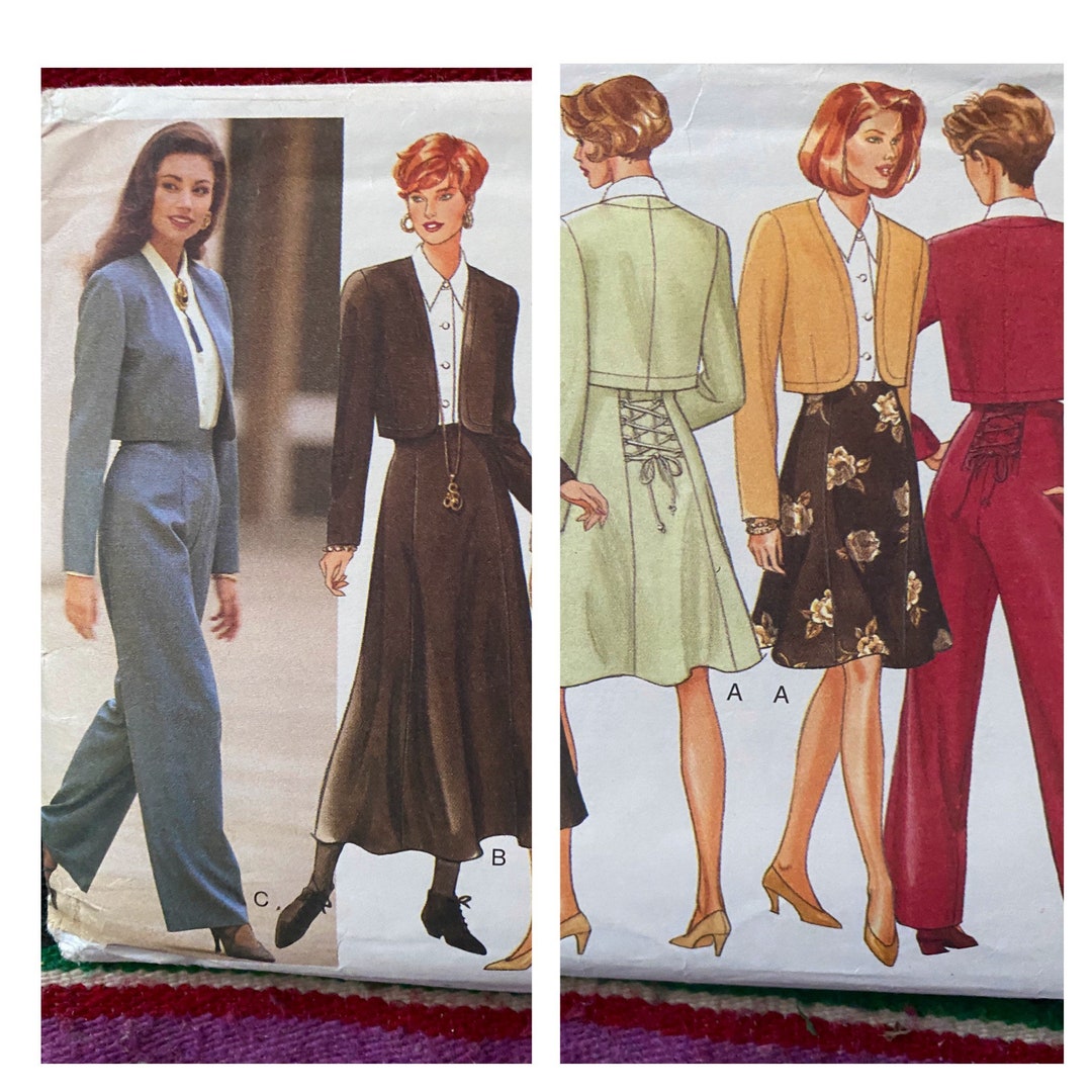 Vintage 90s Butterick UNCUT Womens Suit Separates// - Etsy