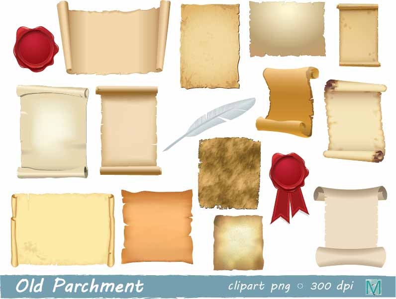 Parchment Paper Clipart