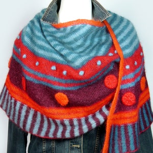 Shawl HATSCHEPSUT Knitting Pattern - Etsy