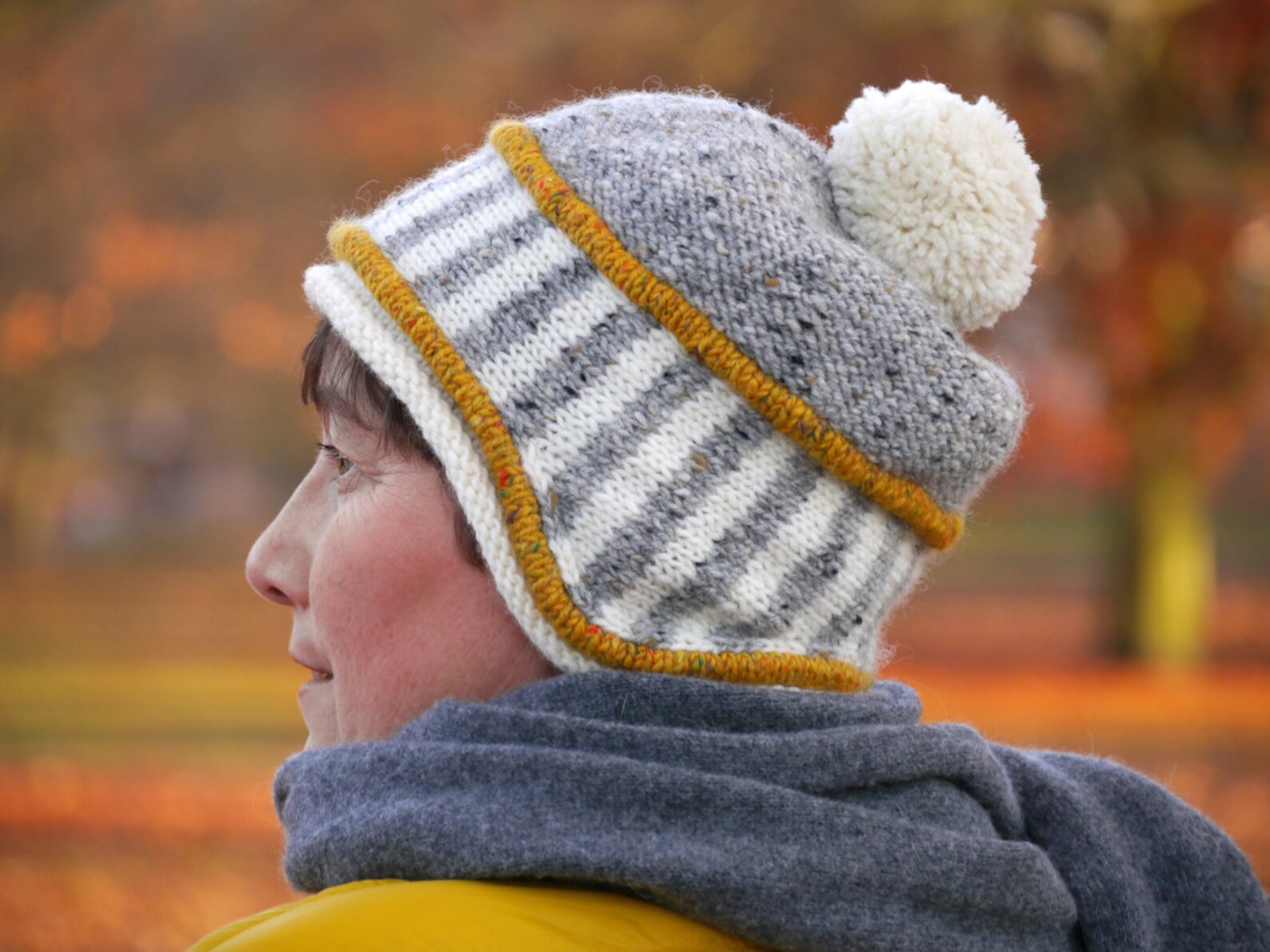 Tweed Hat DANTE, Knitting Pattern in 6 Sizes - Etsy