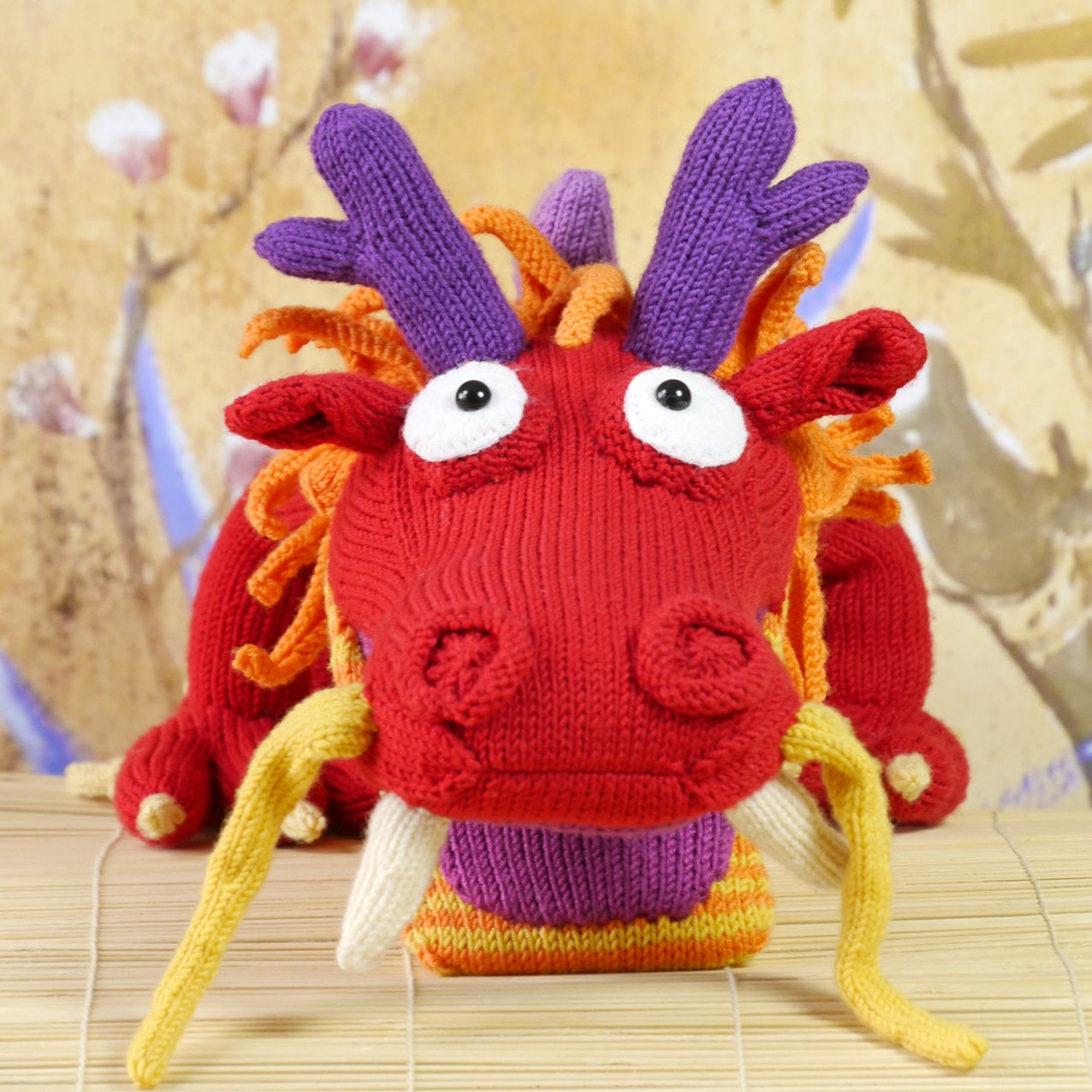 Lucky Chinese Dragon LONG-LONG knitting pattern | Etsy