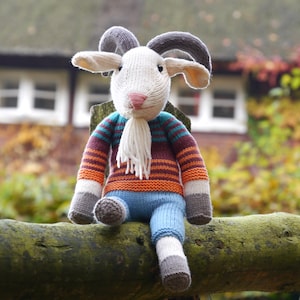 ERICH THE GOAT Knitting Pattern - Etsy