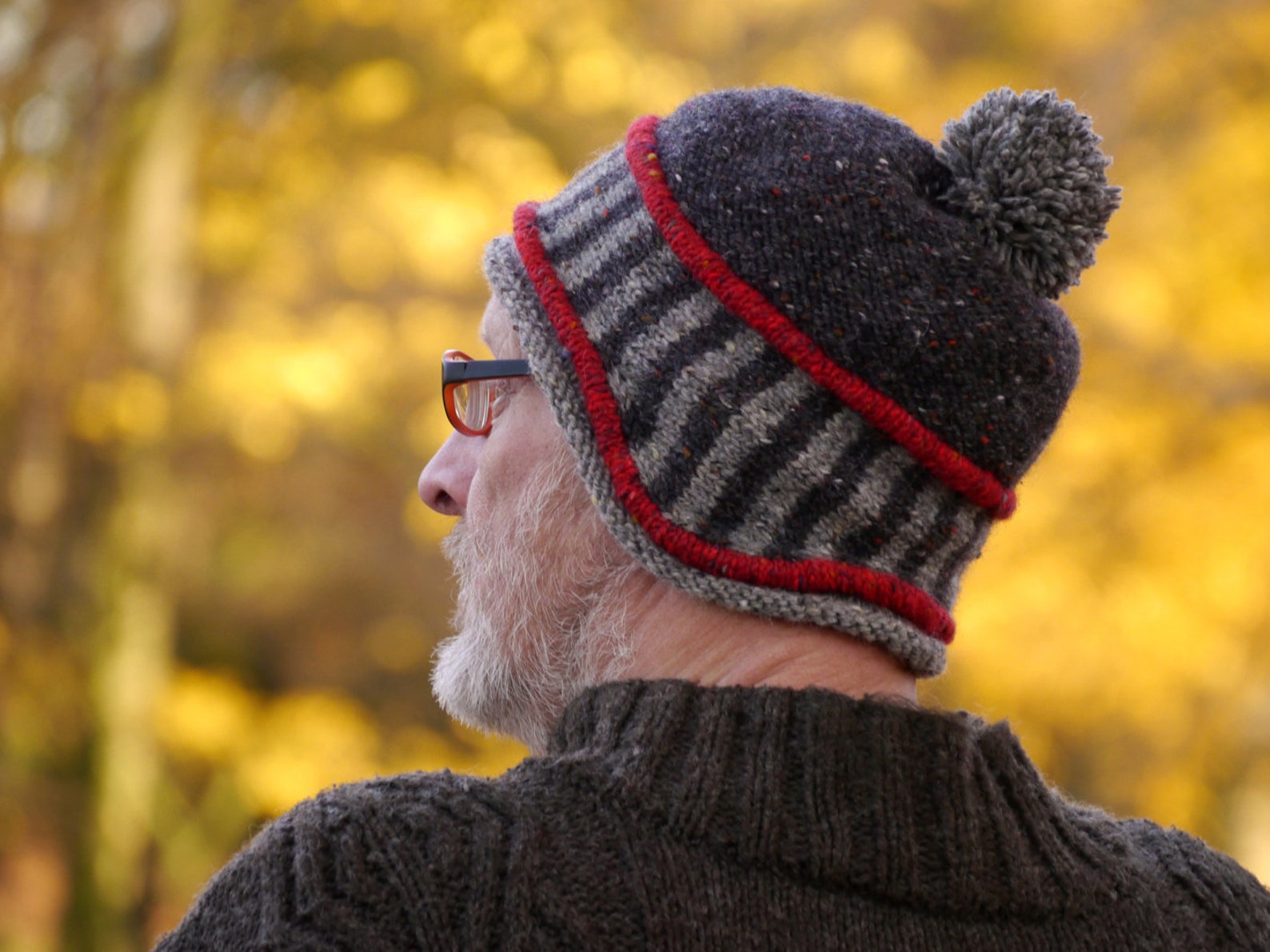 Tweed Hat DANTE, Knitting Pattern in 6 Sizes - Etsy