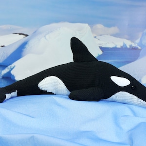 Arrluk the Orca, Killer Whale (knitting Pattern) - Etsy