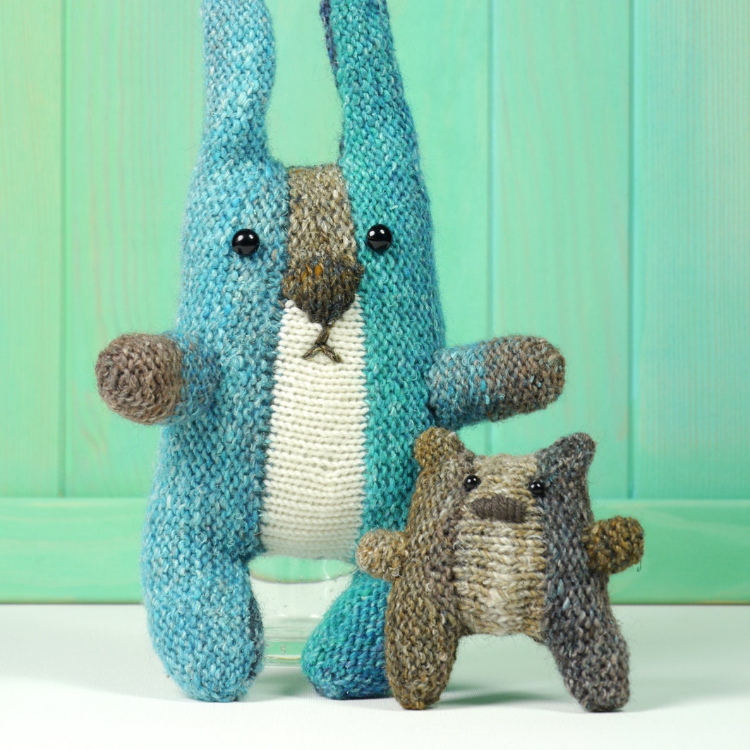 HORST THE RABBIT Knitting Pattern - Etsy