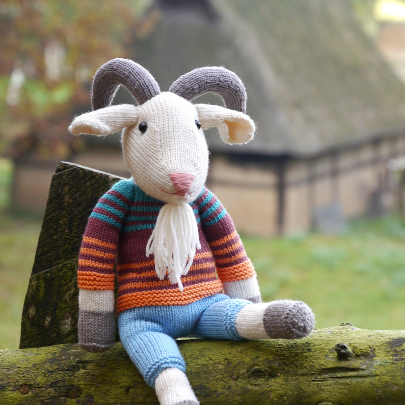 ERICH THE GOAT Knitting Pattern | Etsy