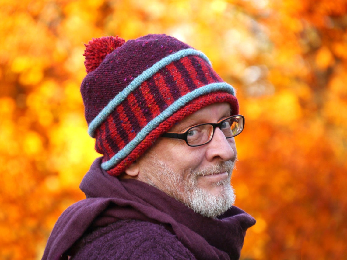 Tweed Hat DANTE, Knitting Pattern in 6 Sizes - Etsy