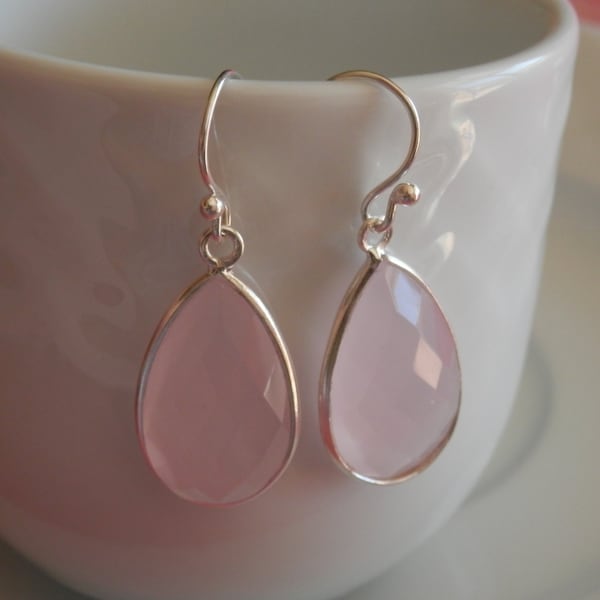 Quartz Earrings - Etsy