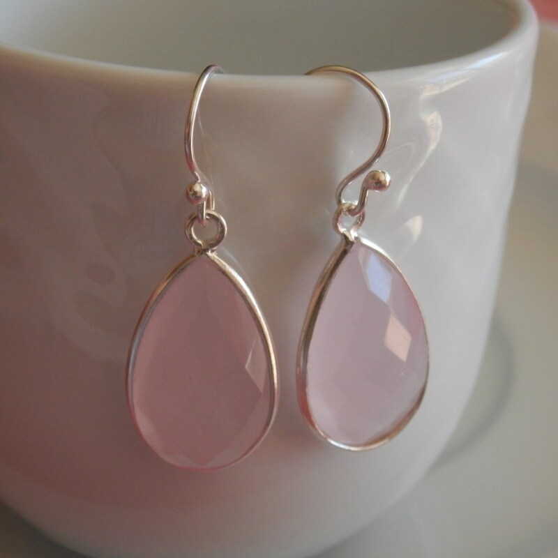 Quartz Earrings - Etsy