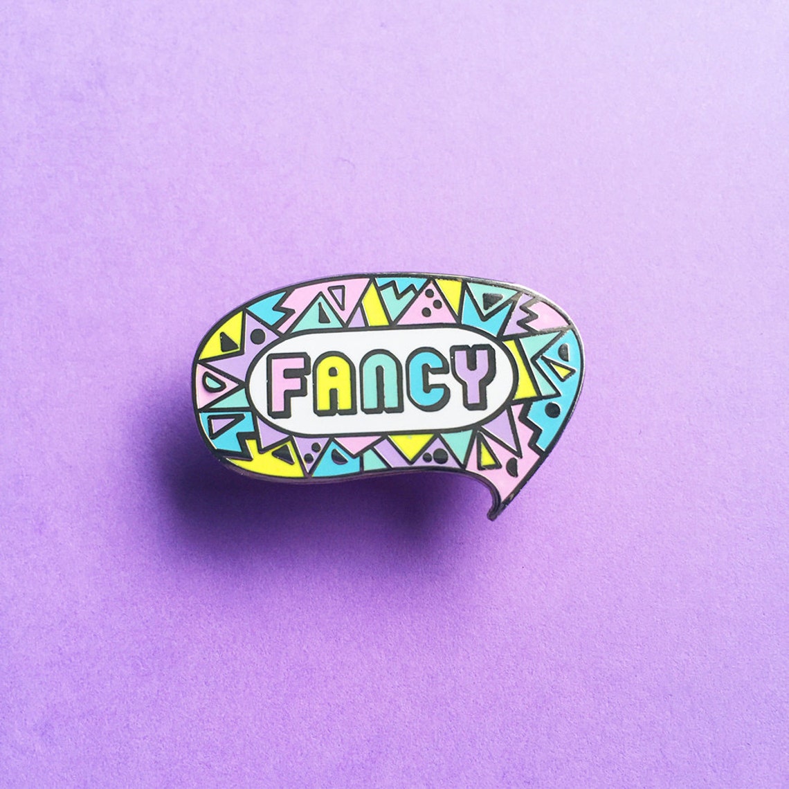 FANCY ENAMEL PIN - Etsy