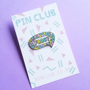 FANCY ENAMEL PIN - Etsy