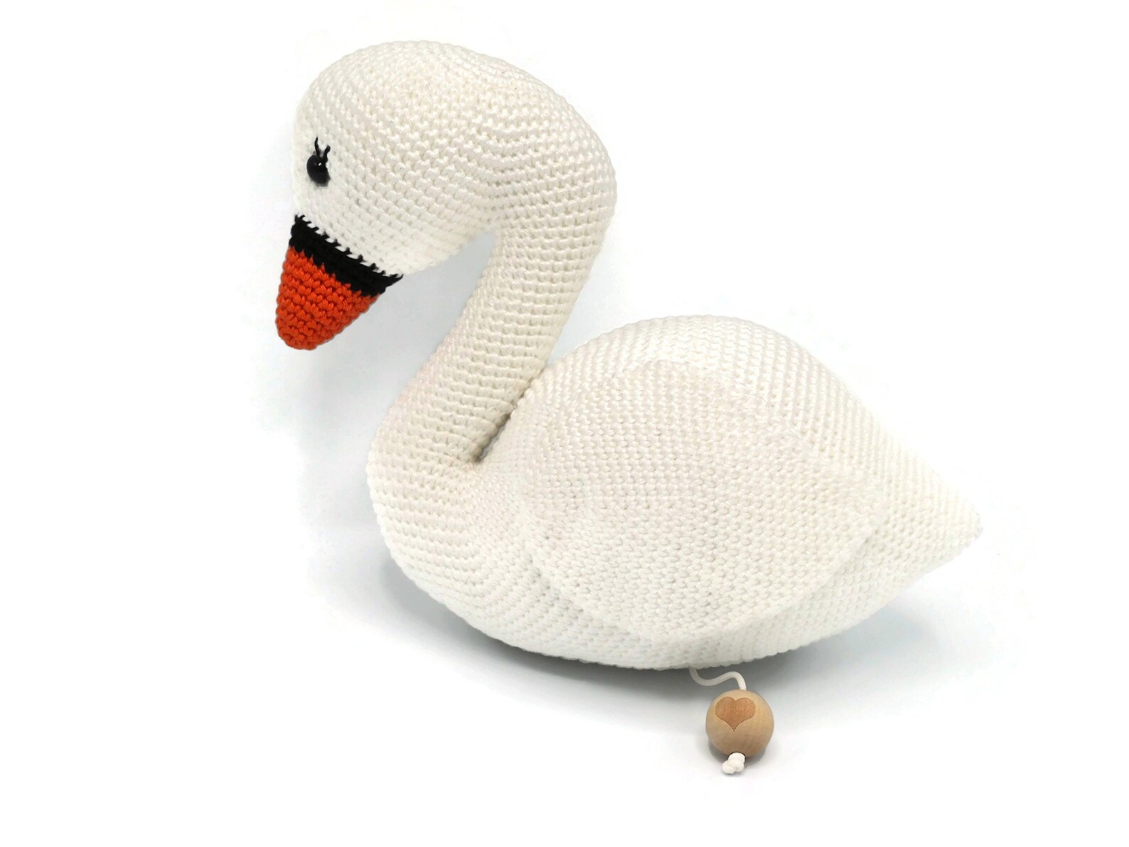 CROCHET PATTERN Swan Zarah Musical Stuffed Animal - Etsy