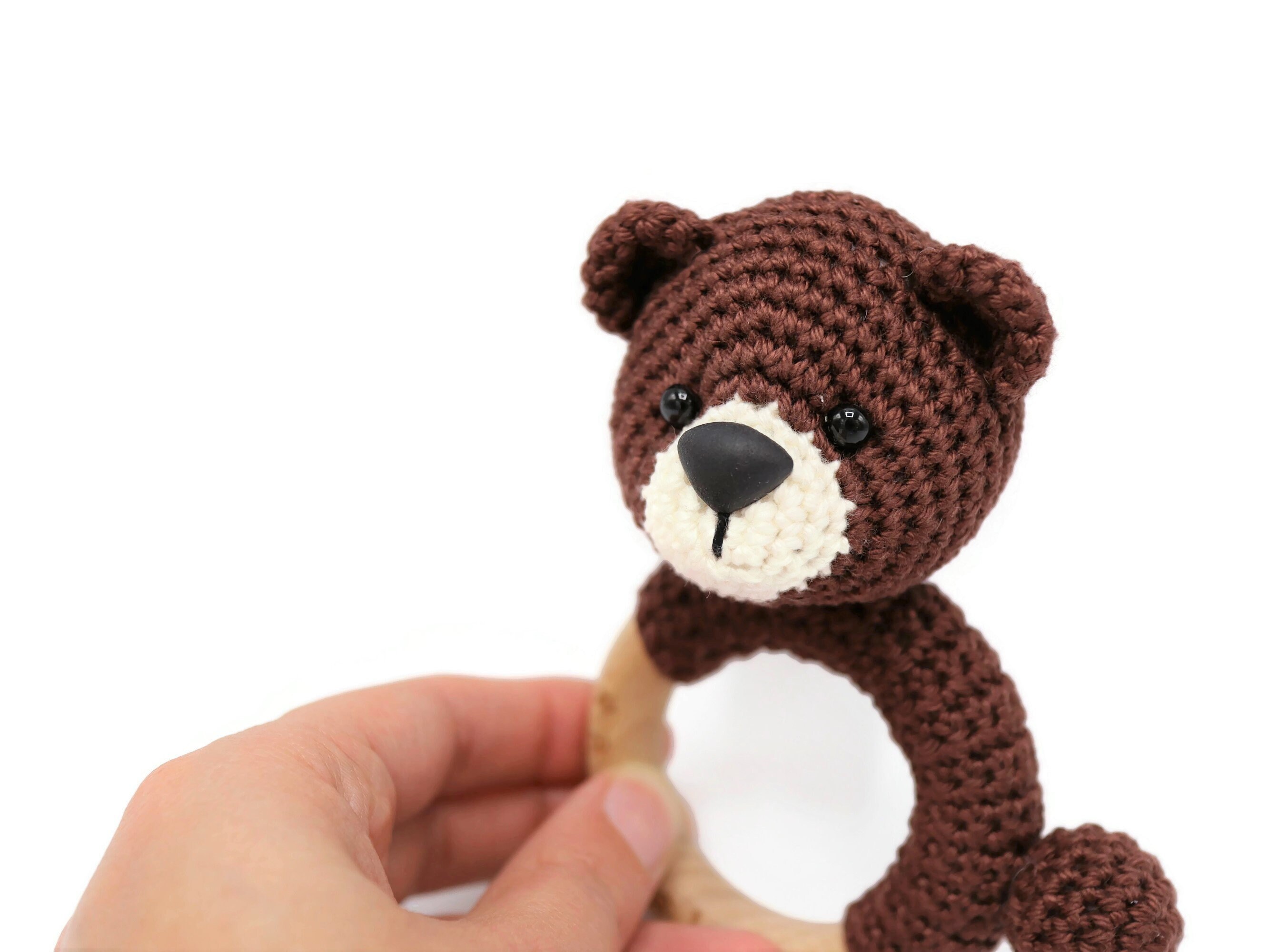 CROCHET PATTERN Rattle Bear | Etsy