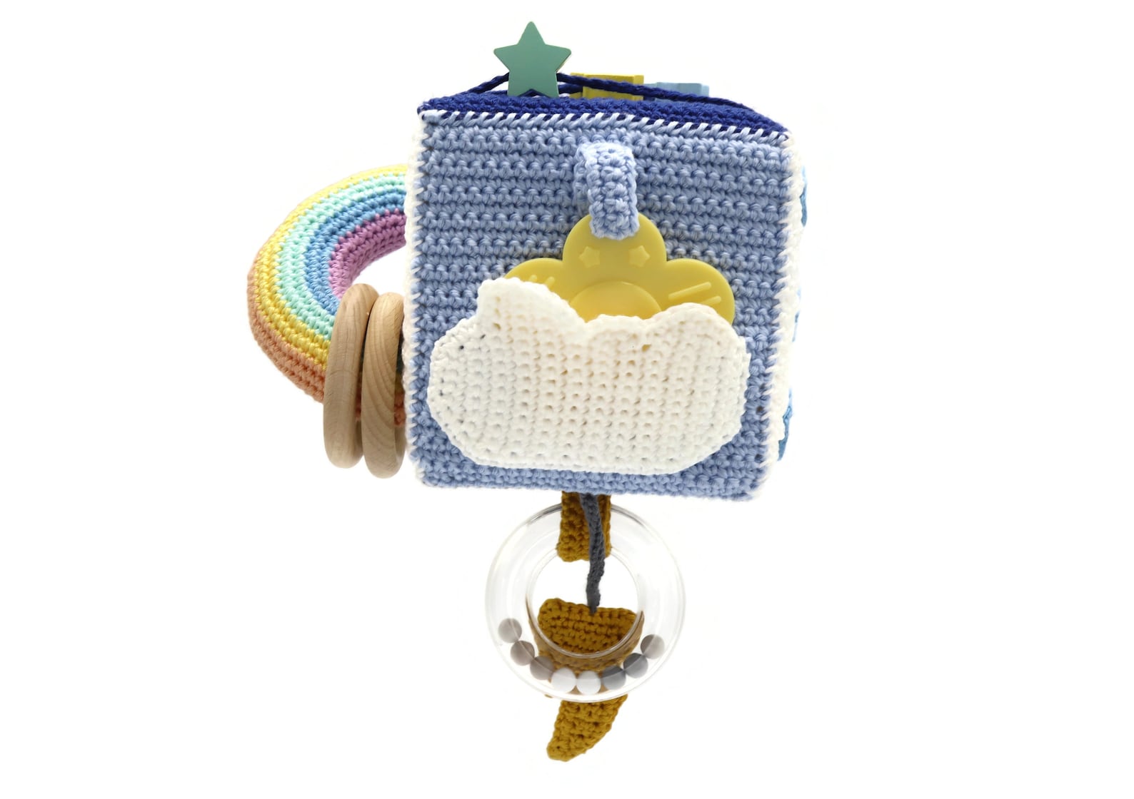 CROCHET PATTERN Activity Cube Weather - Etsy