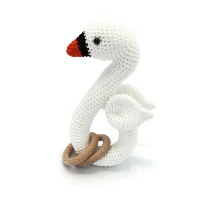 Crochet Swan - Etsy