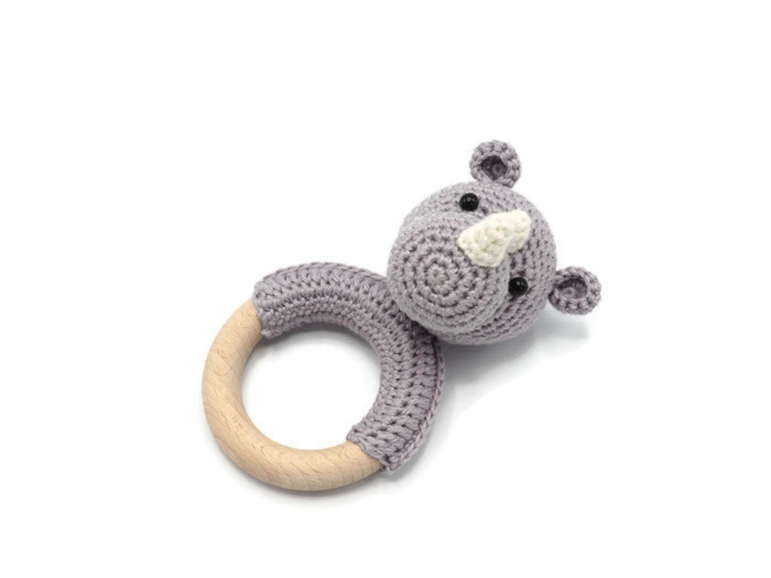 CROCHET PATTERN Rattle Rhino - Etsy