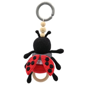 CROCHET PATTERN Stroller Toy Ladybug - Etsy