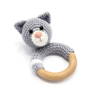 CROCHET PATTERN Rattle Cat - Etsy
