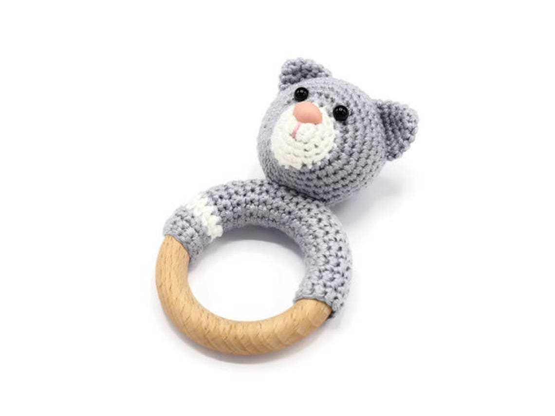 CROCHET PATTERN Rattle Cat | Etsy