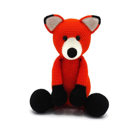Crochet Fox Pattern Amigurumi Fox Pattern Fox Softy Crochet - Etsy