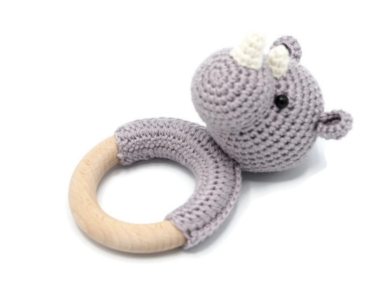 CROCHET PATTERN Rattle Rhino - Etsy