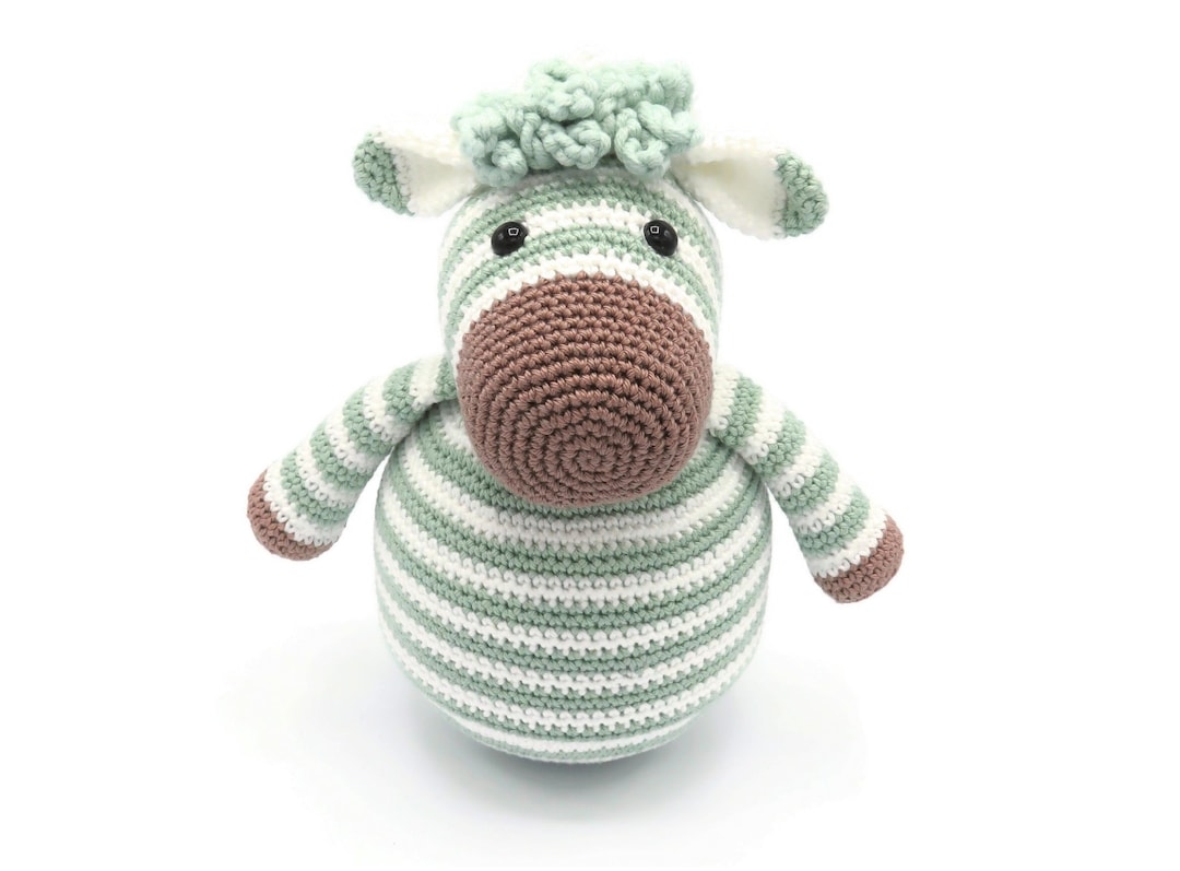 CROCHET PATTERN Wobble Zebra (big Version) - Etsy