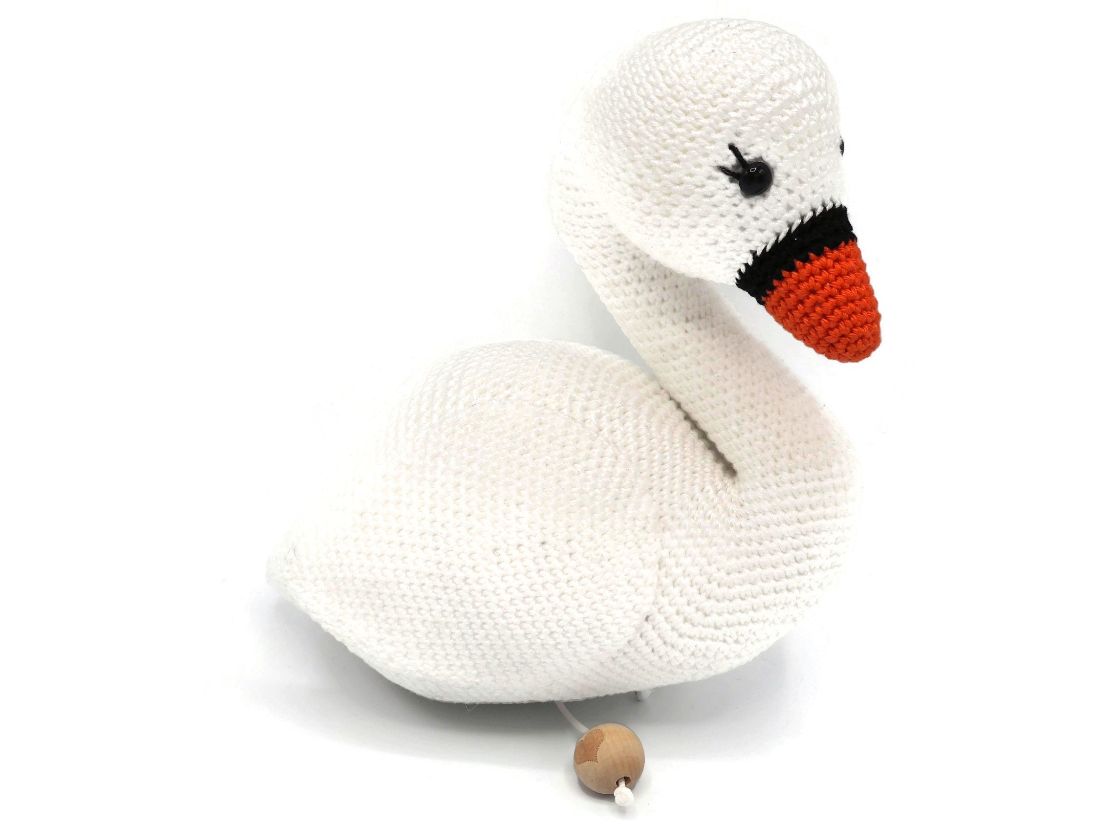 CROCHET PATTERN Swan Zarah Musical Stuffed Animal - Etsy