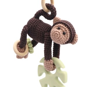 CROCHET PATTERN Stroller Toy Monkey - Etsy