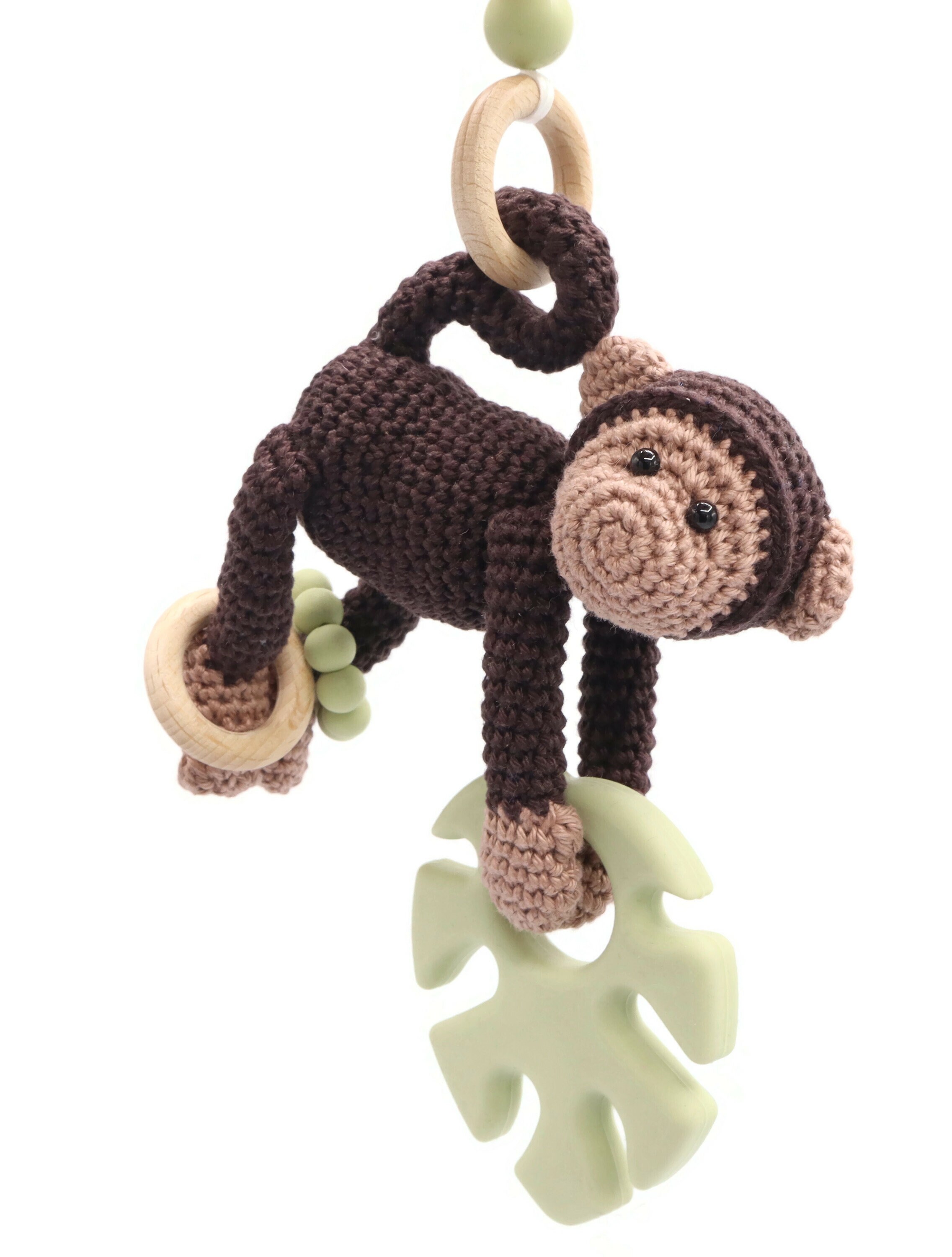 CROCHET PATTERN Stroller Toy Monkey - Etsy