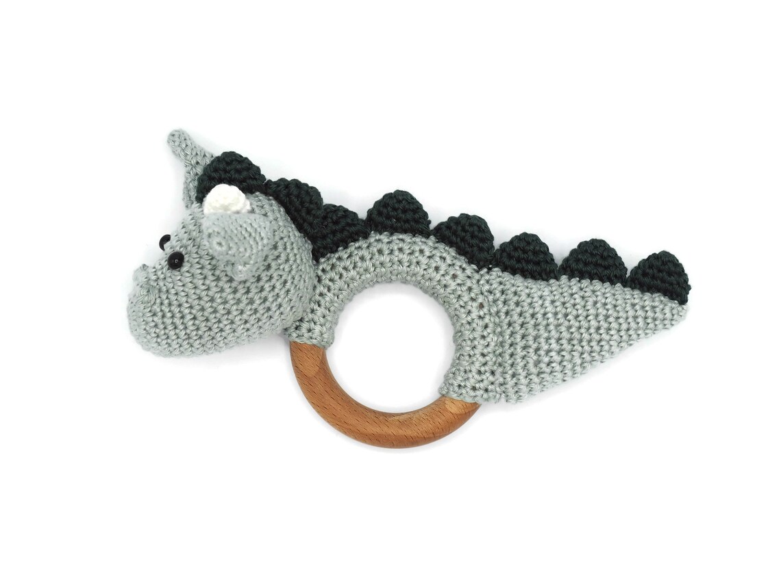 CROCHET PATTERN Rattle Dragon - Etsy