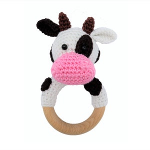 CROCHET PATTERN Rattle Cow - Etsy