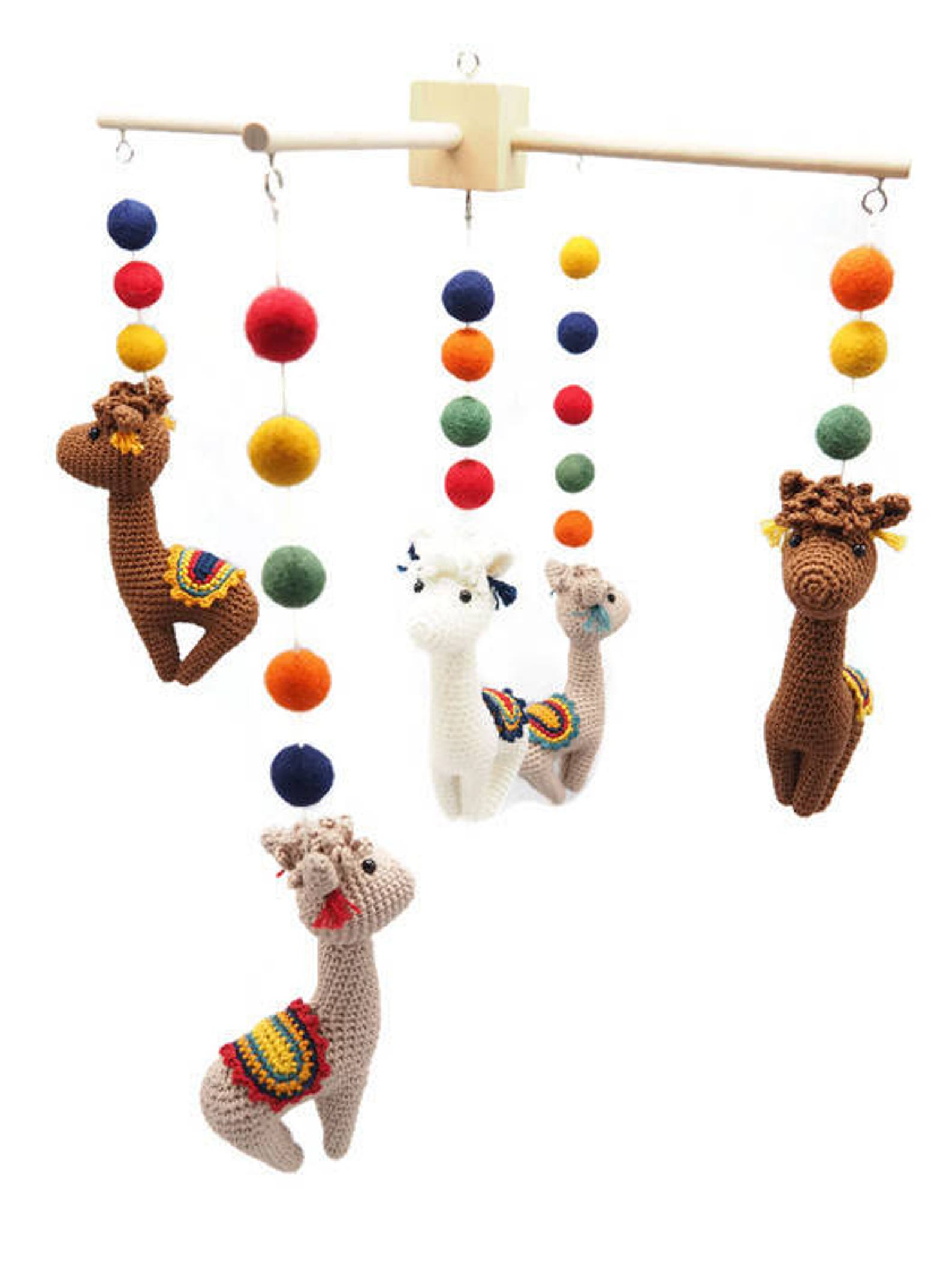 CROCHET PATTERN Baby Mobile Alpacas - Etsy