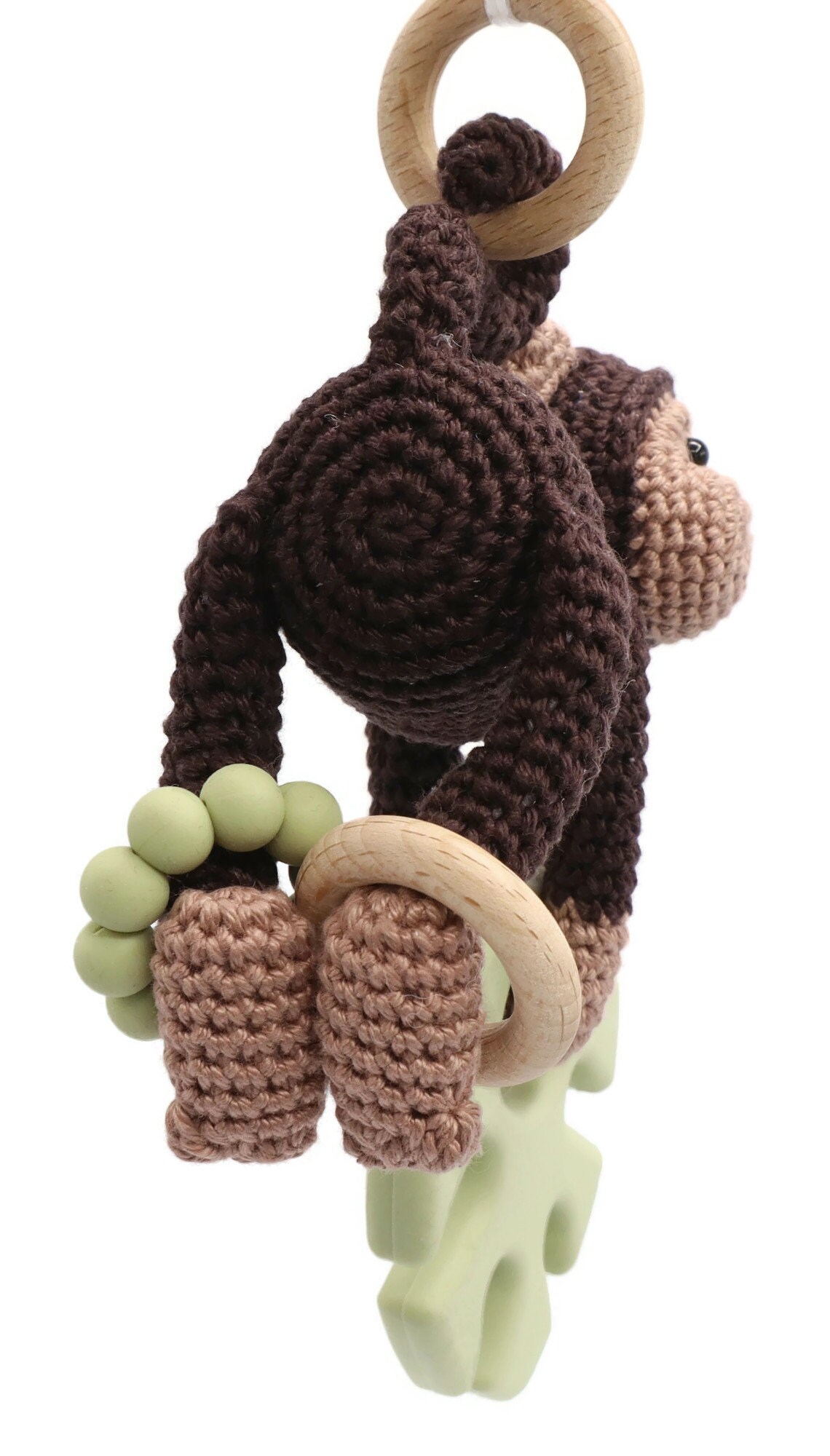 CROCHET PATTERN Stroller Toy Monkey - Etsy