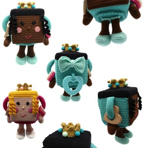 CROCHET PATTERN Activitycube Princess - Etsy